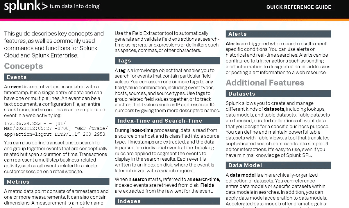 Splunk SPL Cheat Sheet: 15 Queries Every SOC Analyst Should Bookmark | EpicDetect Blog | EpicDetect